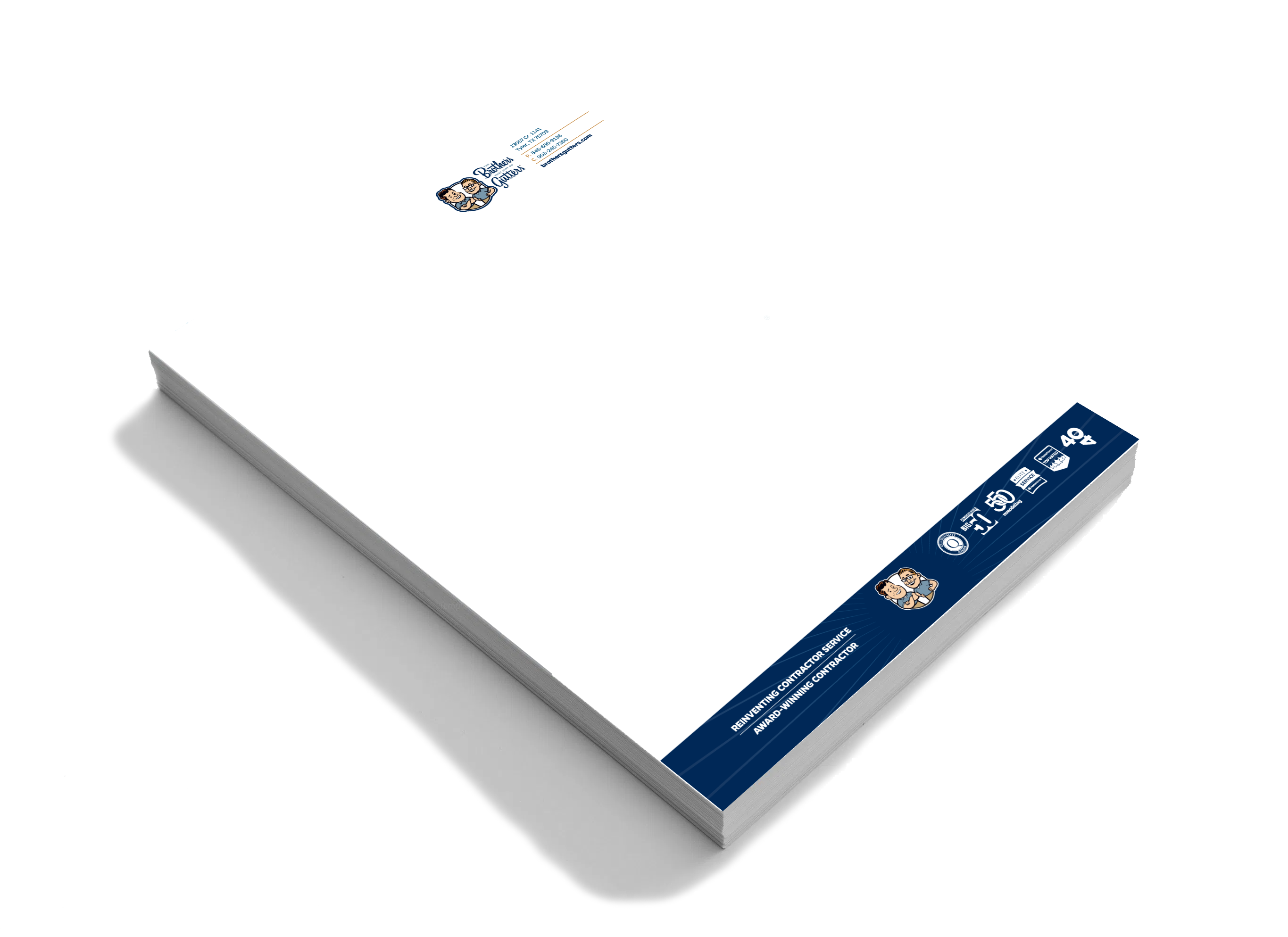Letterhead – Brothers Gutters