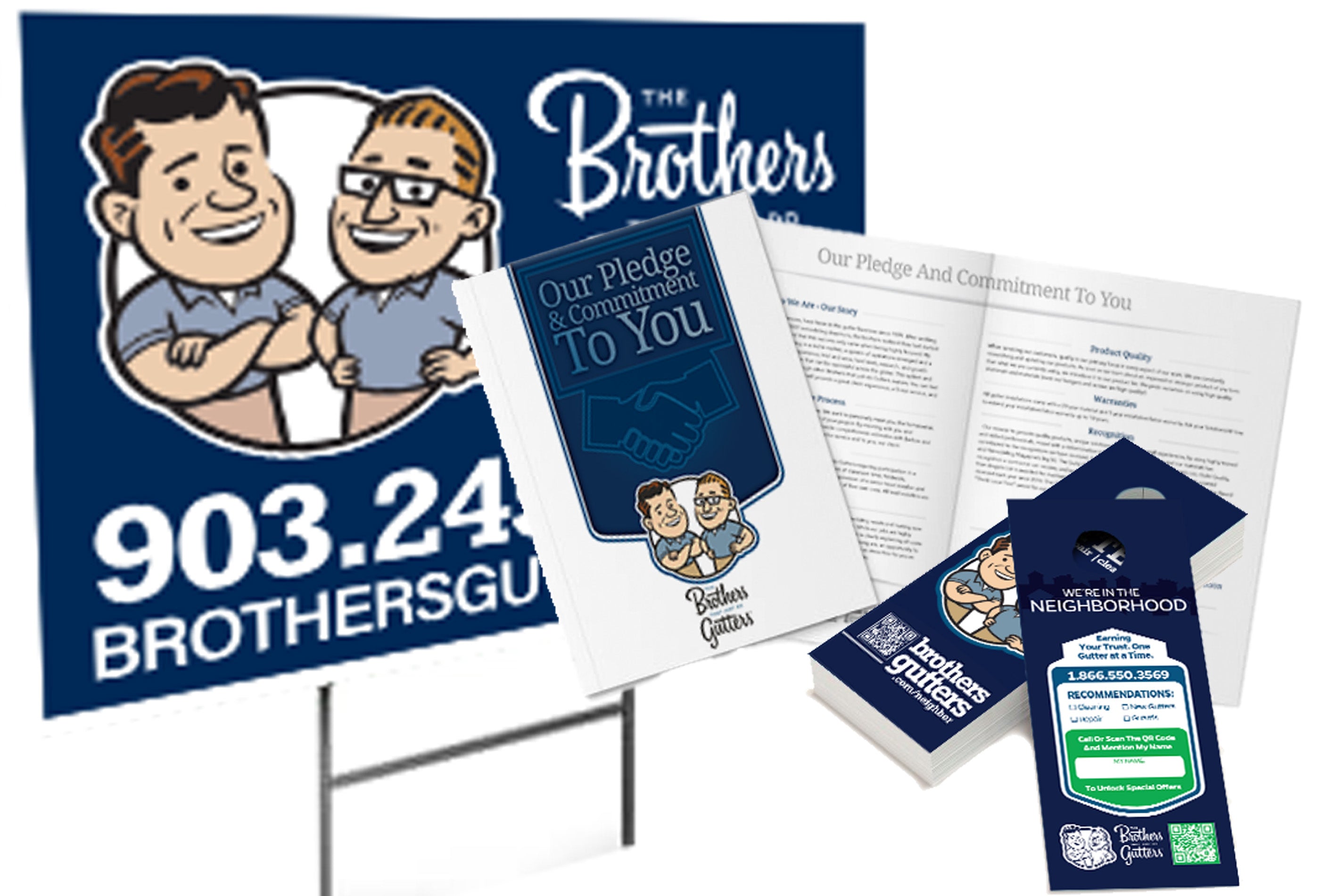Starter Package - with Folders – Brothers Gutters